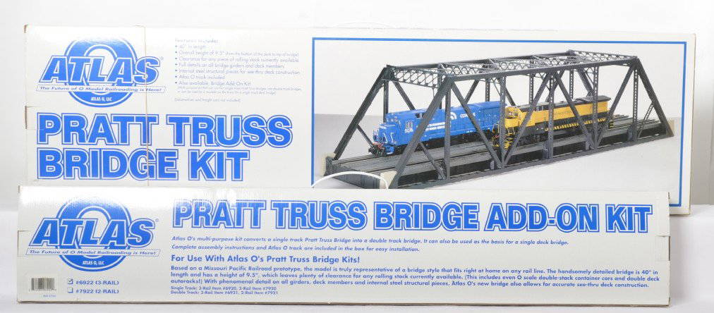 Atlas O Pratt Truss Bridge And Add On