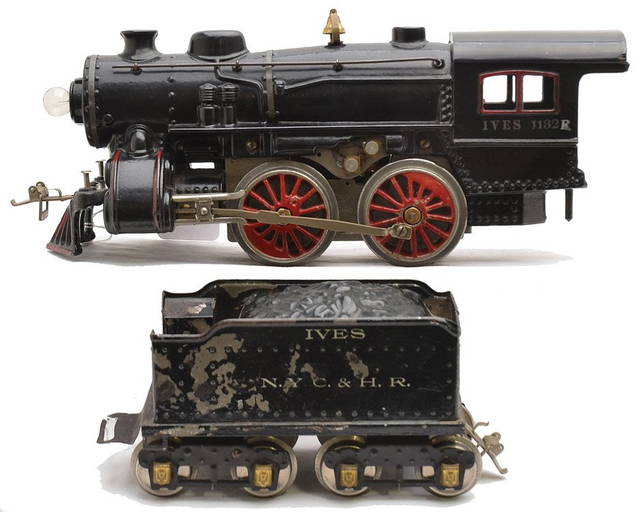Ives 1132 Cast Iron Steam Loco 40 Nyc&hr Tender