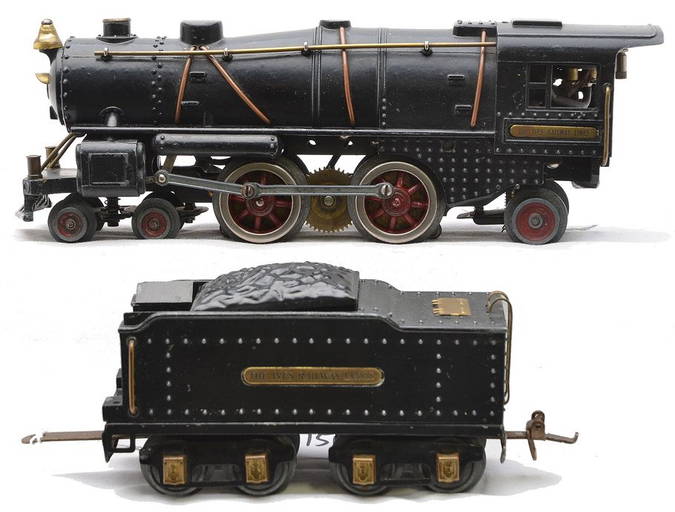 Ives Die Cast 1122 Steam Loco No. 25 Tender