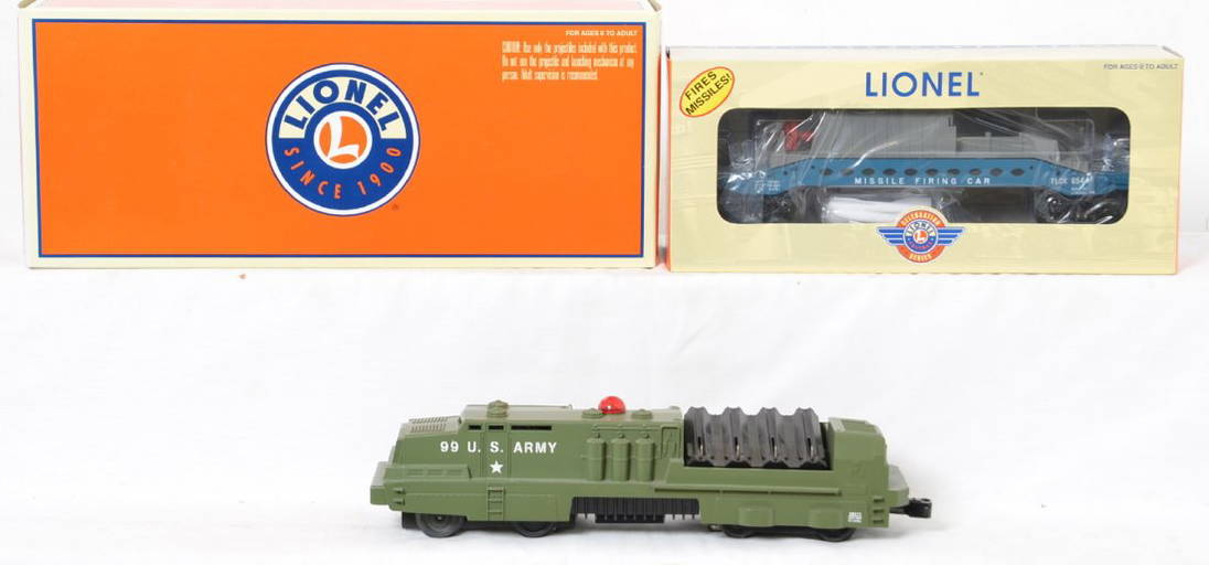 Lionel 28411 Missile Launcher With Tmcc And Trail Car