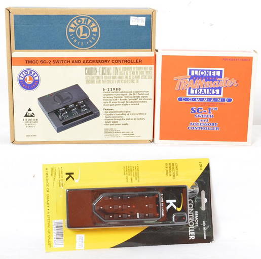 Lionel Sc 1, Sc 2, And K Line Remote Control