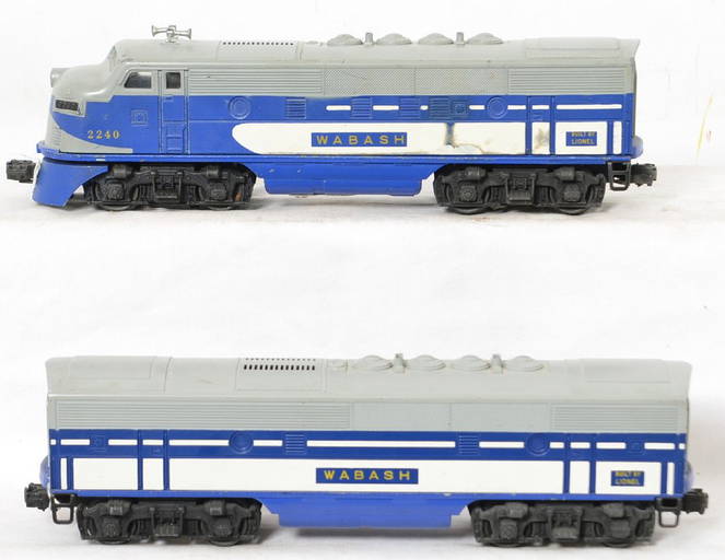 Lionel 2240 Wabash Emd Diesel F3 A B Units