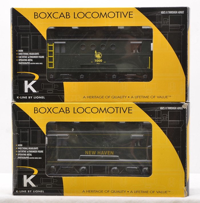 K-Line 6-22140 CNJ 6-21268 NH Boxcab Locos - Jun 14, 2014 | Stout ...