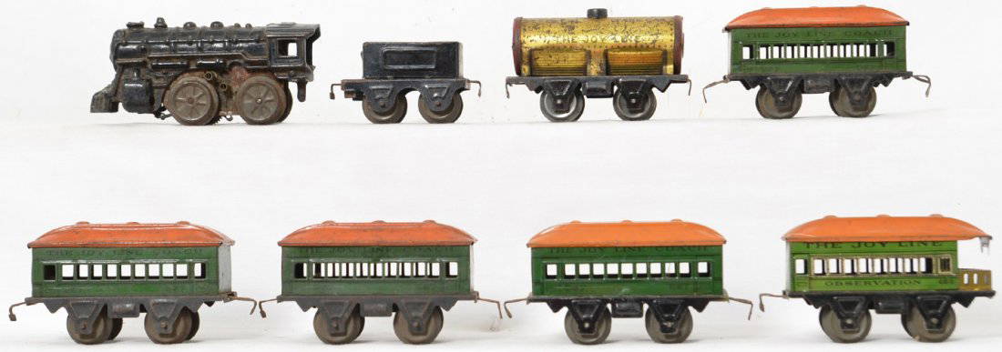 Joy Line Cast Iron Locomotive & Cars