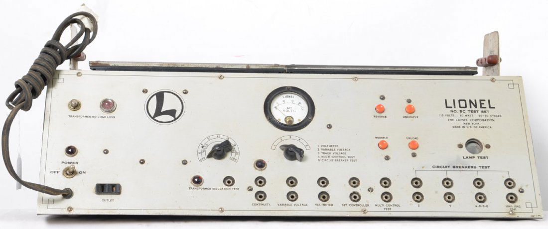 Lionel 5C Test Set dealer service station