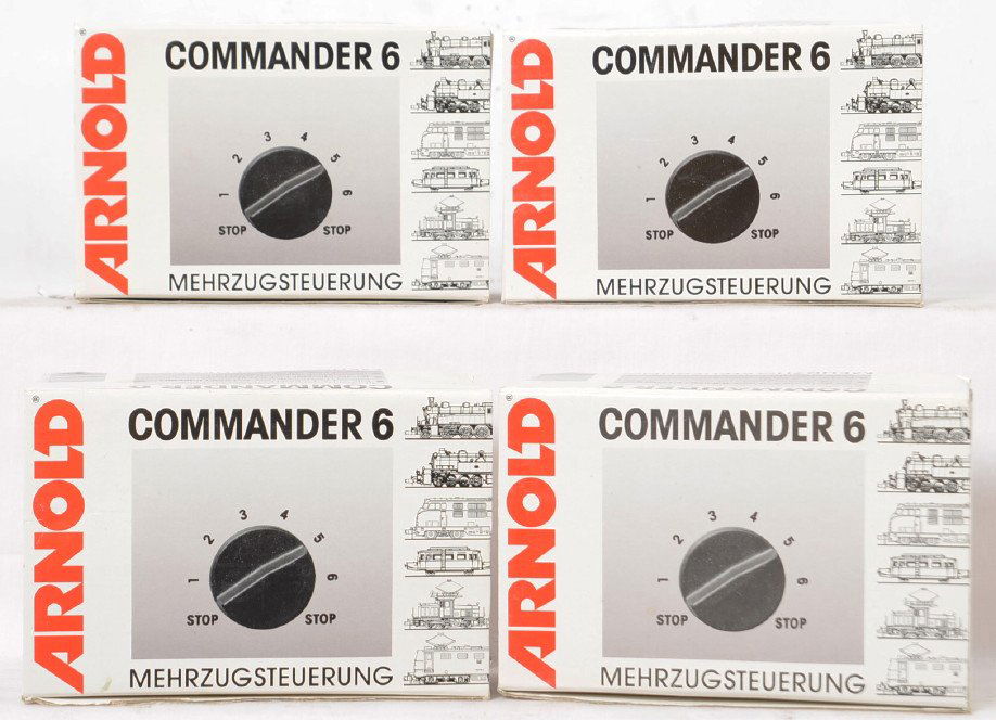 4 Arnold 7060 Commander 6 controllers