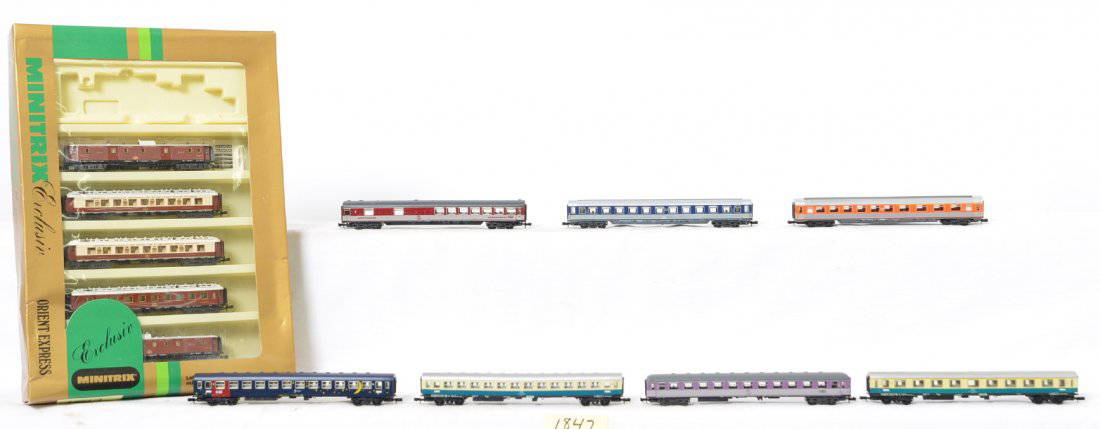 Mini Trix partial Orient Express and 7 passenger cars - Sep 12, 2014 ...
