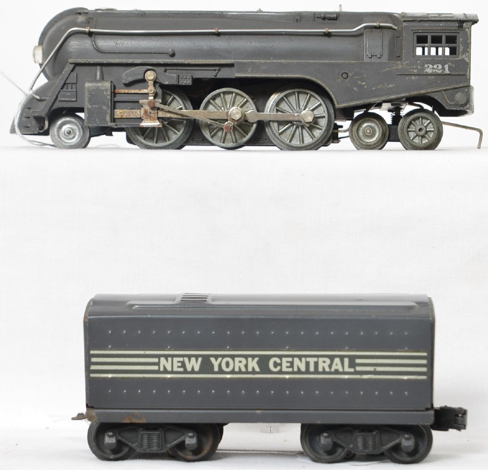 Lionel Postwar O Gauge 221 New York Central Dreyfuss