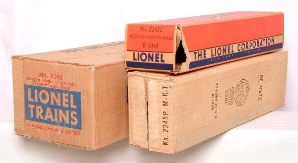 Lionel Boxes & Master Carton 2245 F3