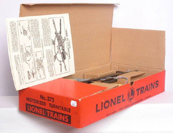 Lionel 375 Motorized Turntable Nib