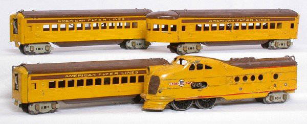 American Flyer Prewar Union Pacific Streamliner