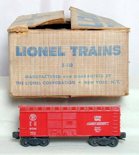 Lionel X150 Set Box And 6014 Chun King