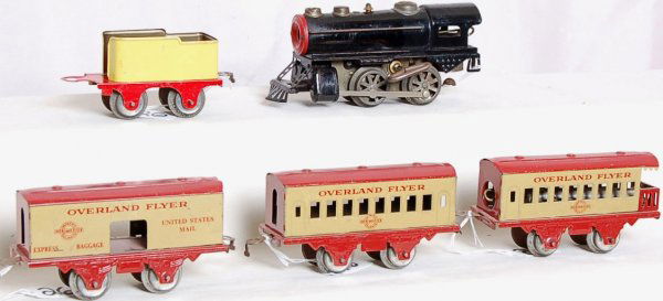 Hafner Overland Flyer Windup Train. - Dec 07, 2015 | Susanin's Auctions ...