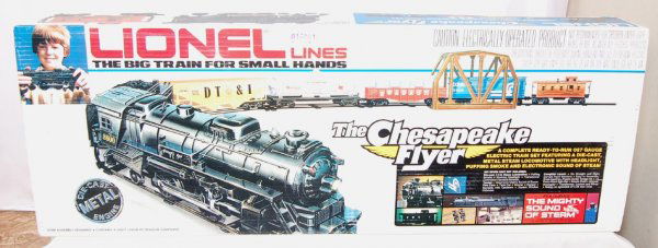 367: Lionel 1865 Chesapeake Flyer Train Set - Jul 08, 2006 | Stout ...