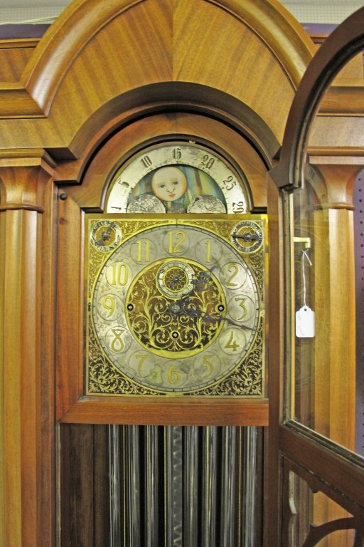 Colonial Mfg. Winterhalder Grandfather Clock Moon Phase : Lot 52