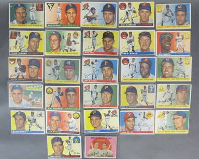 (30) 1955 Topps Baseball Cards