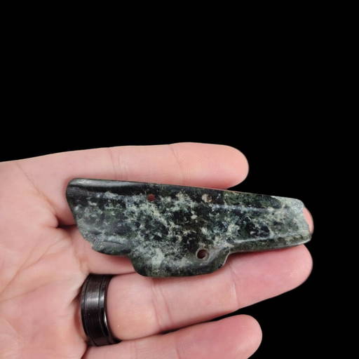 Pre-columbian Olmec Serpentine Spoon (#0044) on Jun 26, 2022 | Minerva ...