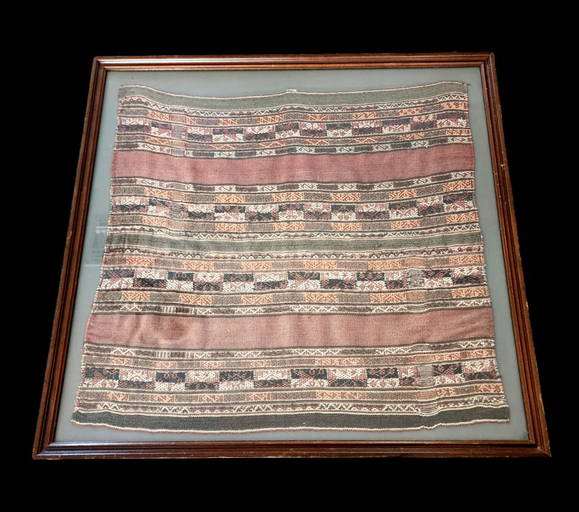 Framed Pre-Columbian Chimu Textile Panel (#0055) on Nov 27, 2022 ...