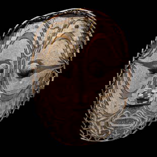 Rare Sepik River Ancestral House Mask – Papua New Guinea, Mid-20th ...