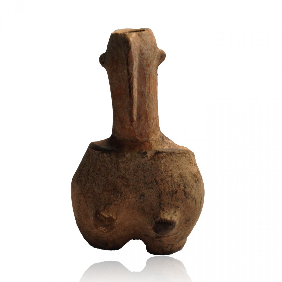 Ancient Amlash Pottery Steatopygous Female Idol