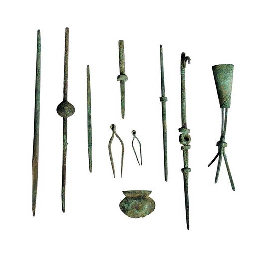 Pre Columbian Inca Copper Tools