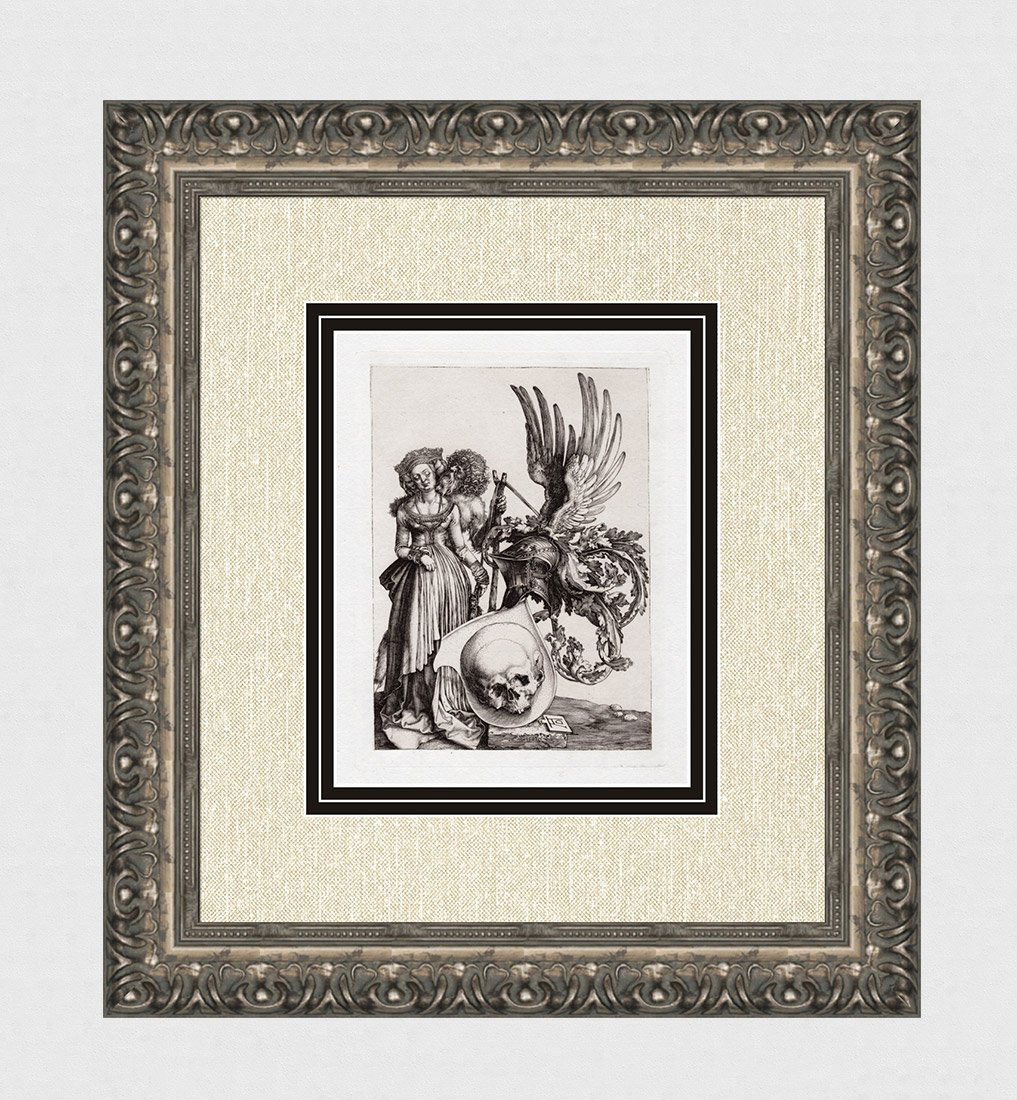 Classic 1800's Albrecht Durer Skull engraving signed - Mar 03, 2019 ...