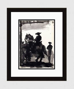 Pablo Picasso Bullfighter 1961 Lithograph