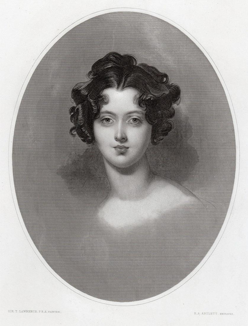 Sir Thomas Lawrence The Hon. Emma Jane Parnell (later Countess Of ...