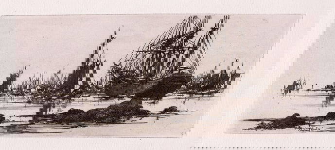 Stephen Parrish Etching