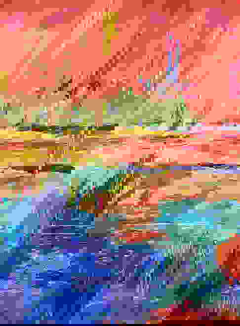 Buy Arthur Kinslow Orginal Painting Cathedral 30 X 40 | Kcm Galleries In Fl