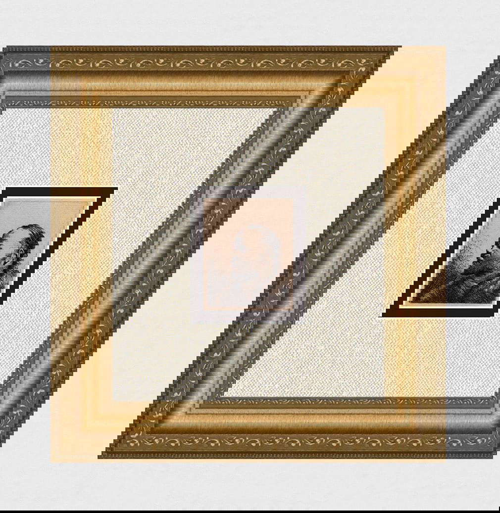 1800s Rembrandt Etching B308 Bust Of A Man With Thick Lips Durand ...