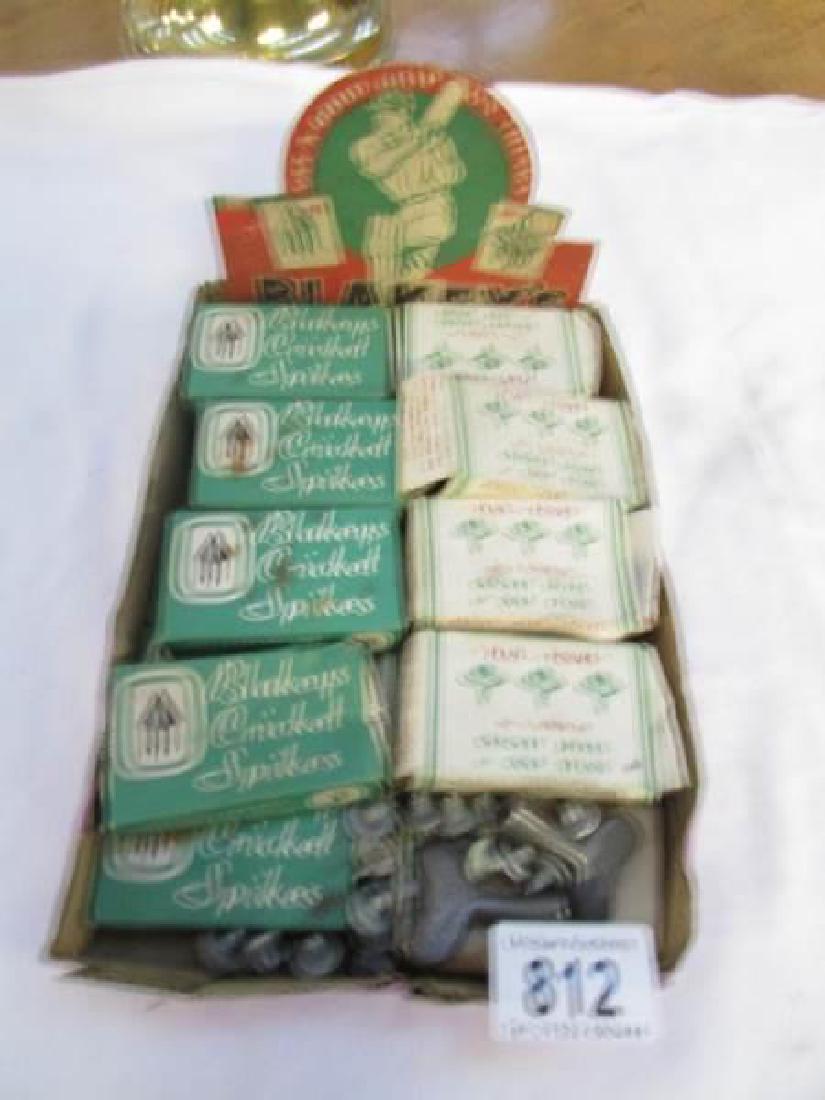 A quantity of boxes of Blakey's cricket spikes, plus - Jan 01, 2019 ...