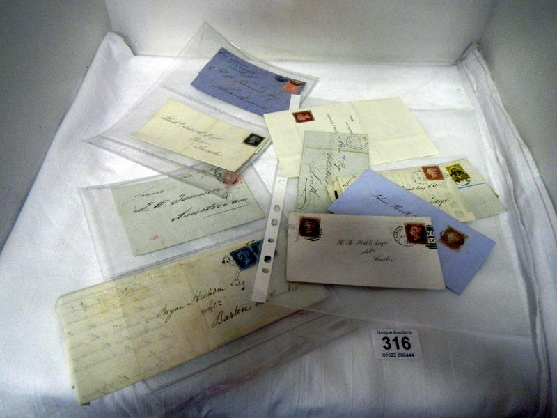 A Quantity Of Stamp Covers