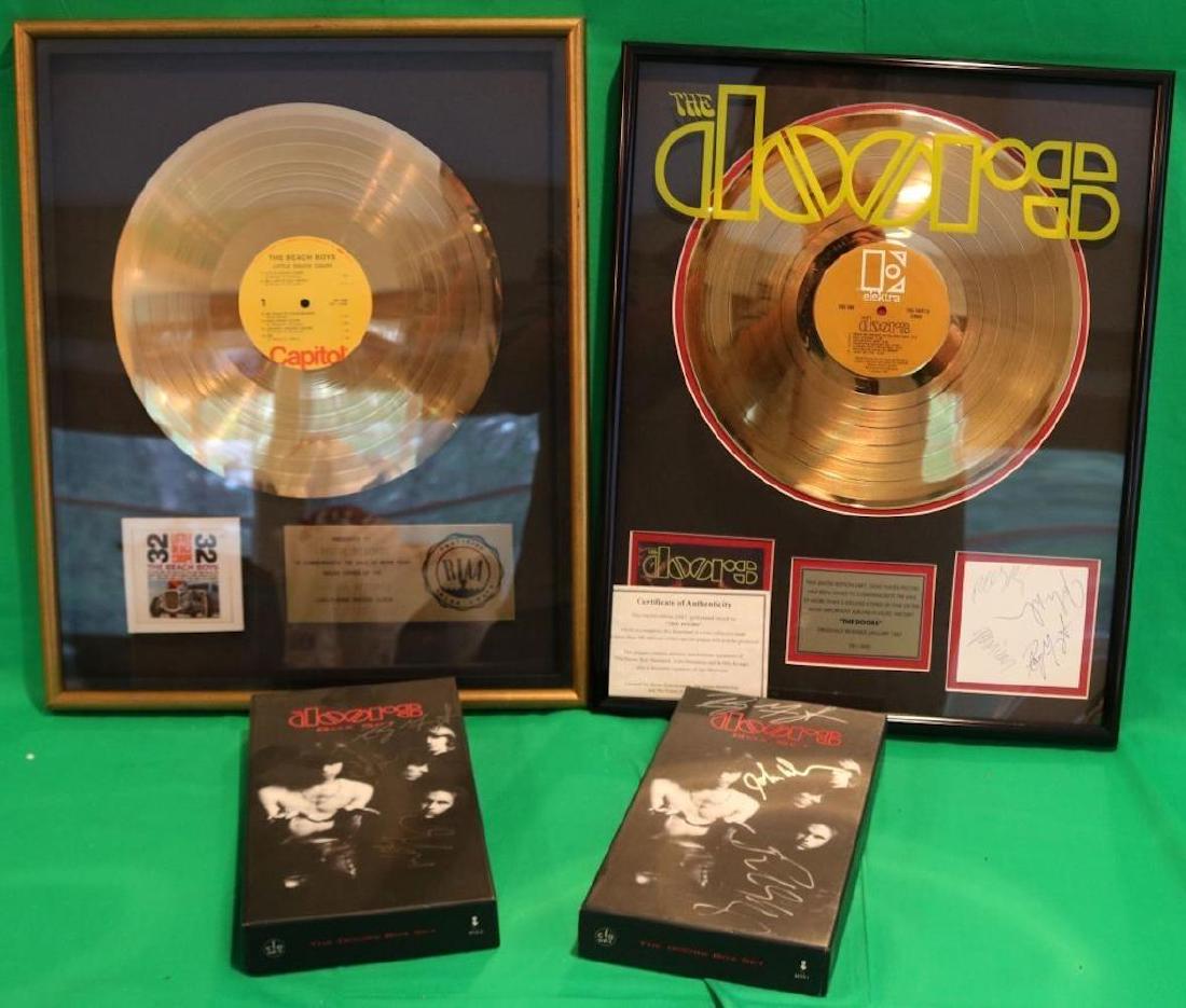 4 PIECE ROCK AND ROLL MEMORABILIA LOT TO INCLUDE