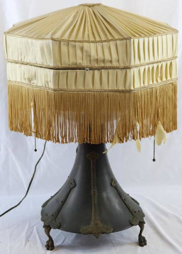 Rare Victrola Lamp By Burns Pollock Electric