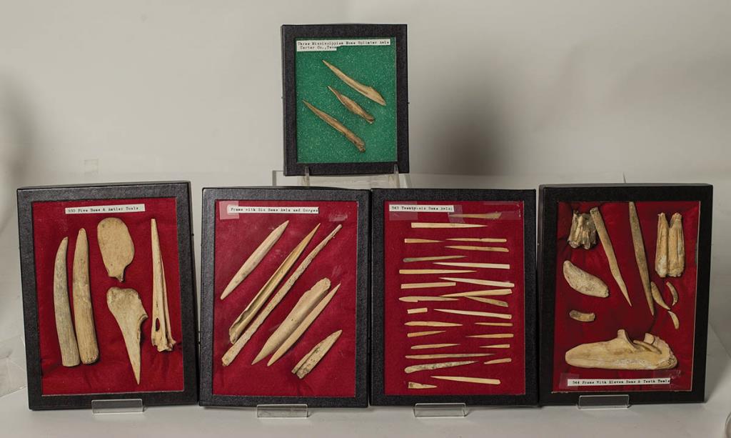 Five Frames Of Archaic Tools: 11 Bone And Teeth