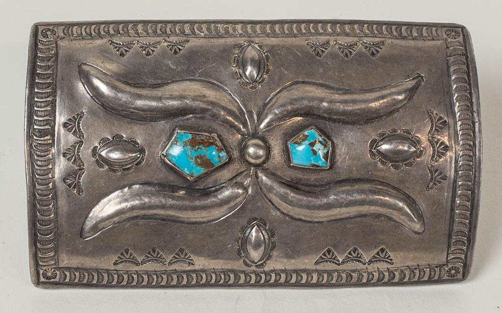 19TH C. NAVAJO SILVER WITH NATURAL TURQUOISE - Mar 21, 2020 | Turkey ...