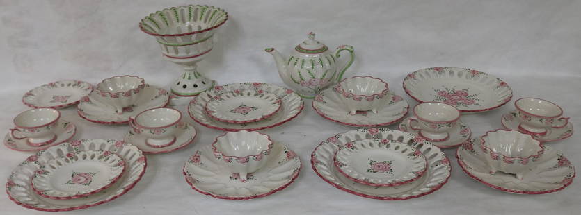 Set Of Matceramica Portugal Dinnerware Service