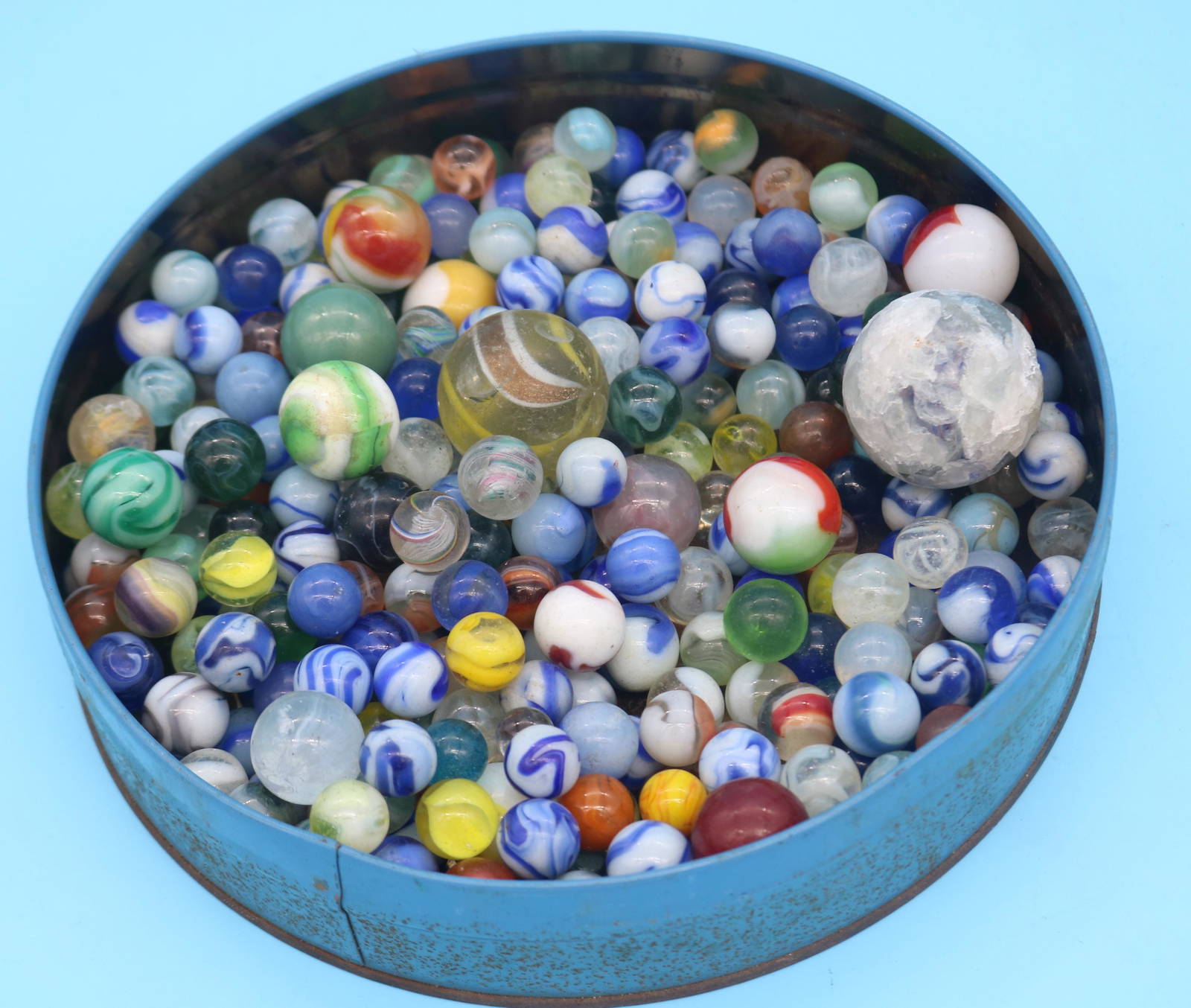 Collection Of Hundreds Of Misc. Marbles, 19th & Auction
