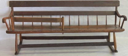 ROCKING MAMMY'S BENCH - Nov 13, 2021 | Thomaston Place Auction ...