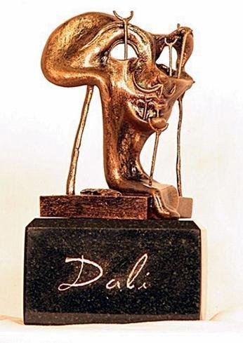 Dali Bronze - Soft Self Portrait With Fried Bacon