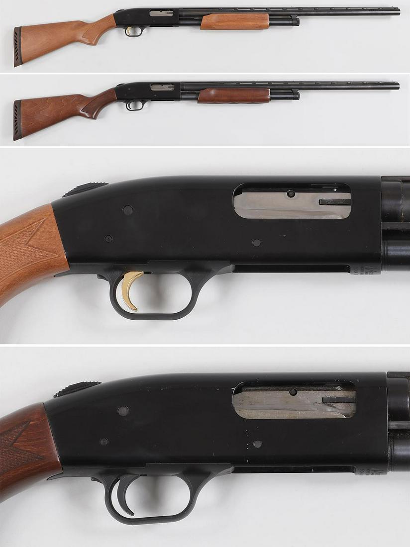 Group Of (2) Mossberg M500a Pump Action Shotgun