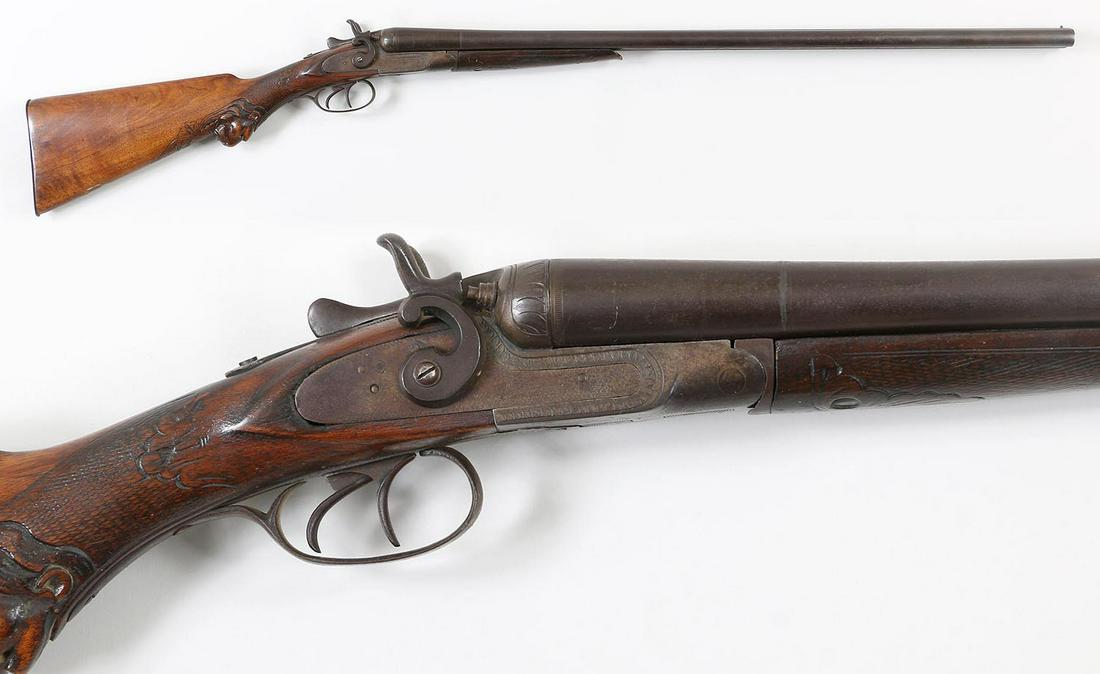 Wm. Parkhurst Hammer Side By Side In 12g