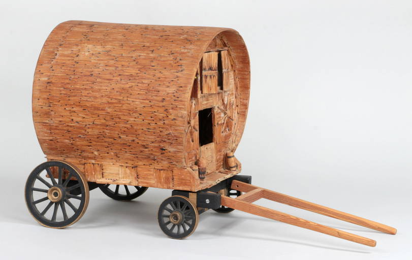 Folk Art matchstick model of wagon - Oct 17, 2020 | South Bay Auctions ...