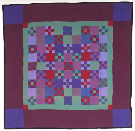 Amish Nine-Patch Variation pieced quilt - May 21, 2022 | South Bay ...