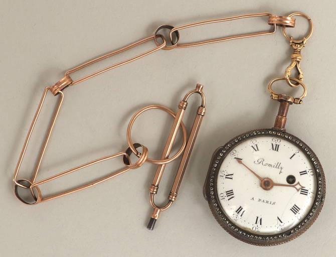18th Century Romilly Verge Pocket Watch