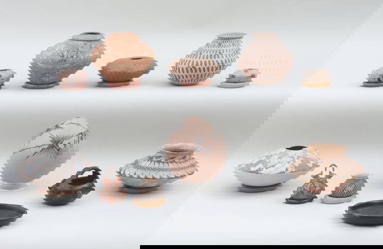 Small And Miniature Mexican Pottery Vessels