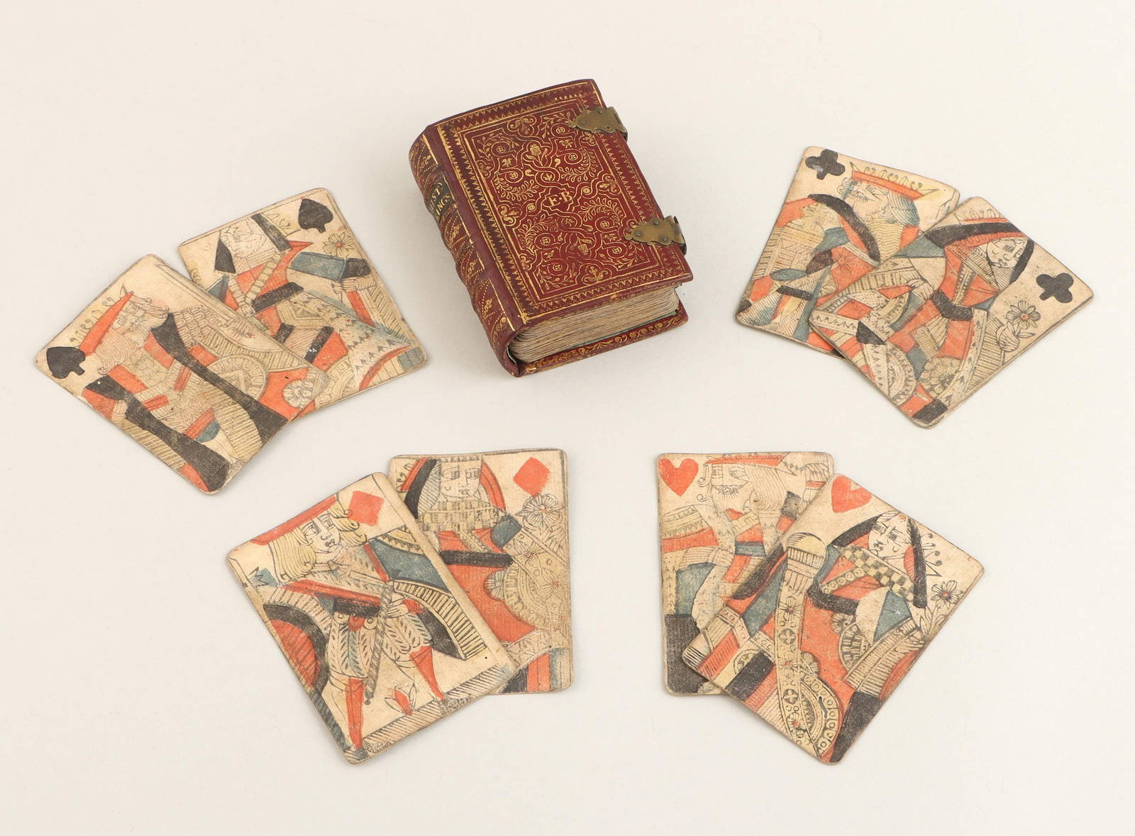 Early 18c English Playing Card Pack Auction