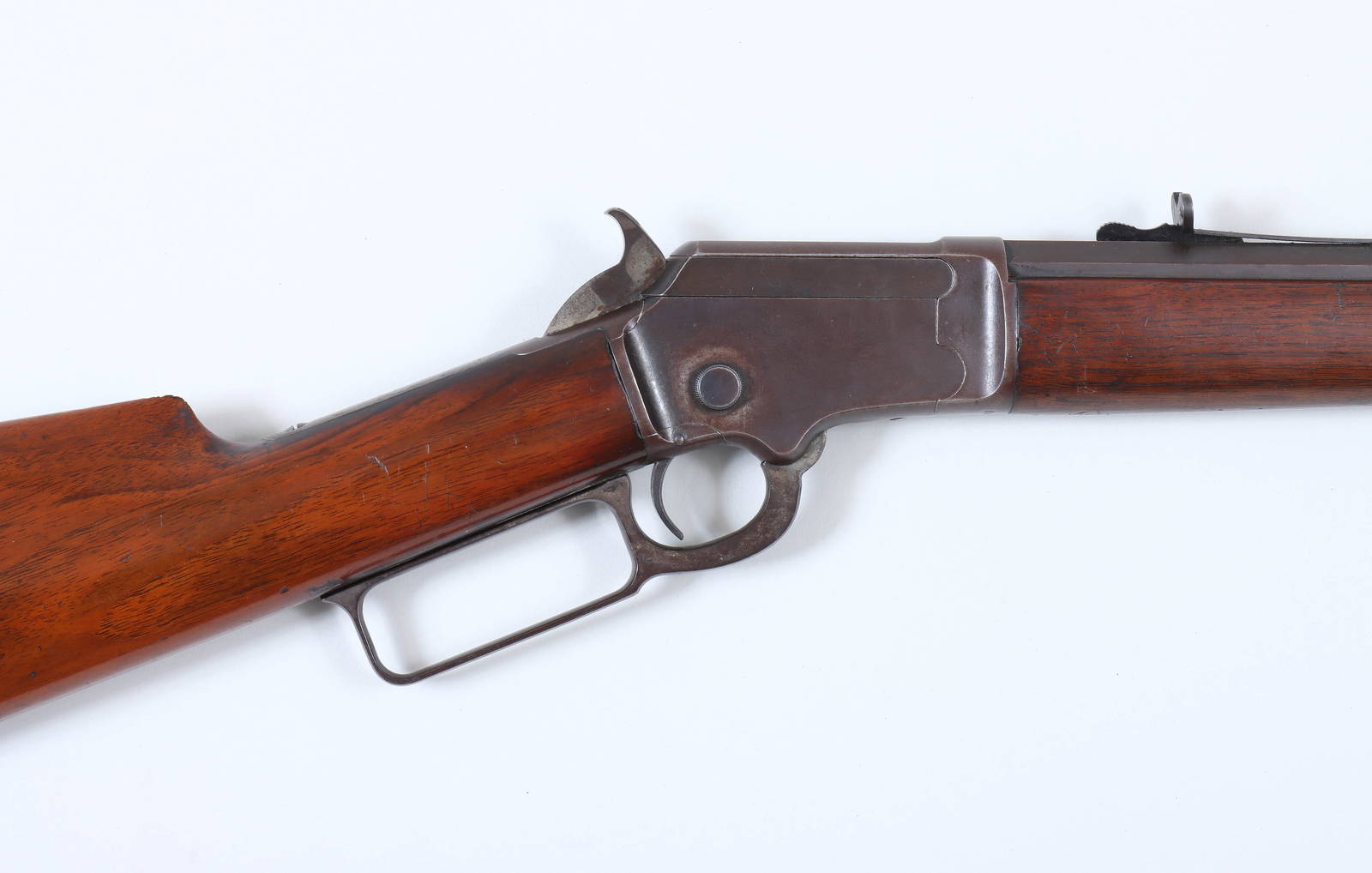 Marlin Model 1891 Lever Action Rifle In 32 Caliber Auction