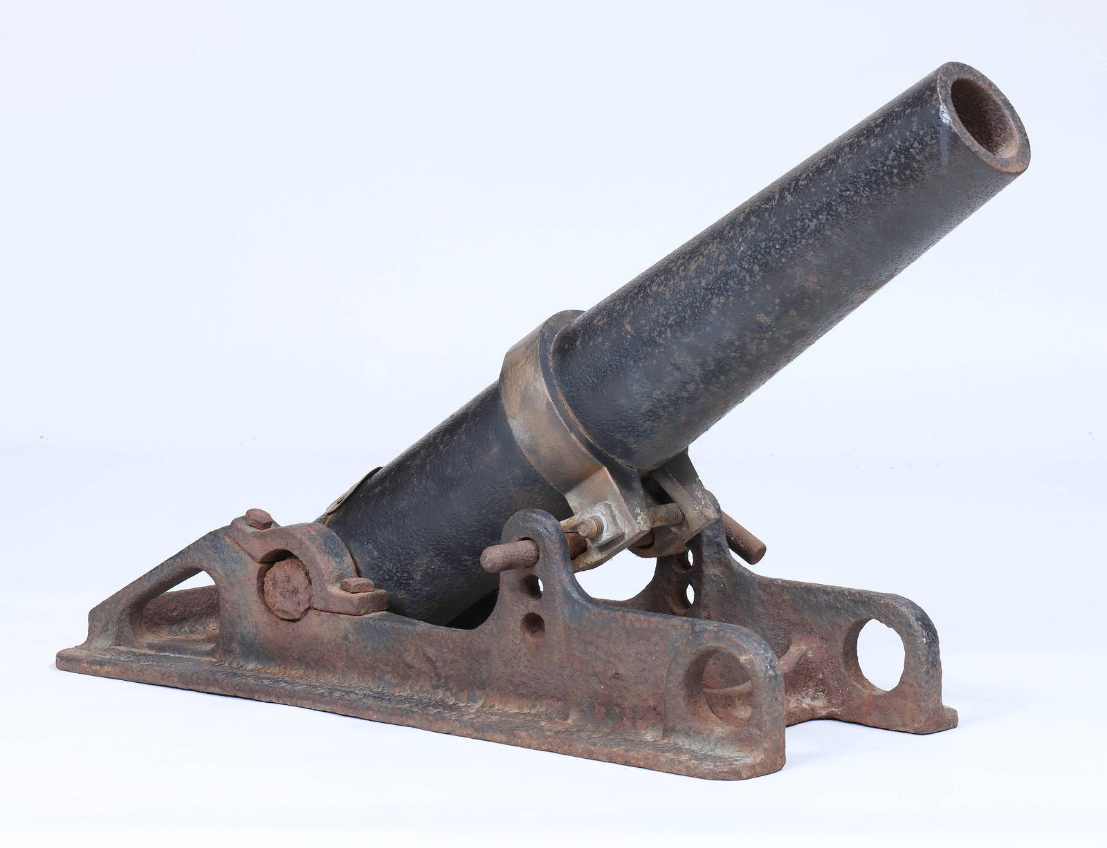 Cast Iron Lyle Gun Or Line Throwing Cannon Auction